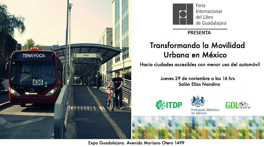 ITDP México en la FIL de Guadalajara